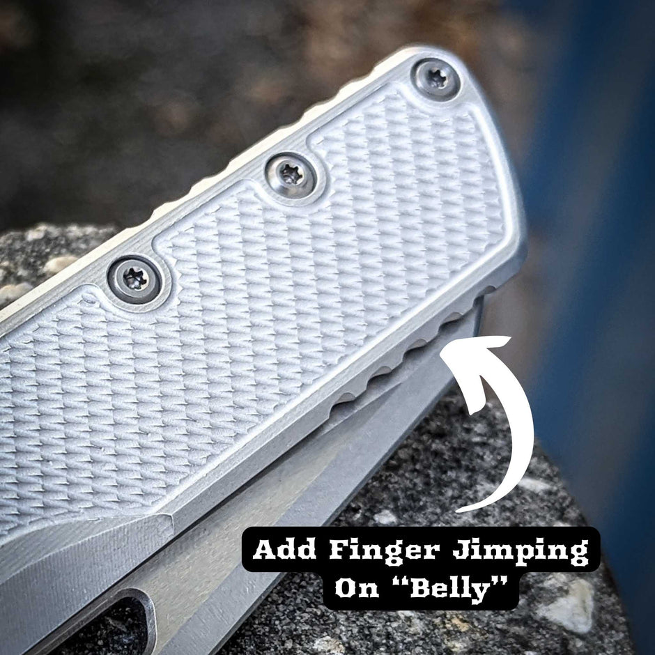 Aftermarket Aluminum Scales for the Microtech Stitch - Gunstock